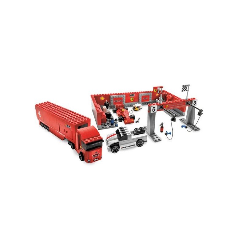Lego Racers 8155 - Ferrari Pit Stop