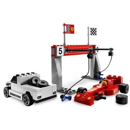 Lego Racers 8155 - Ferrari Pit Stop