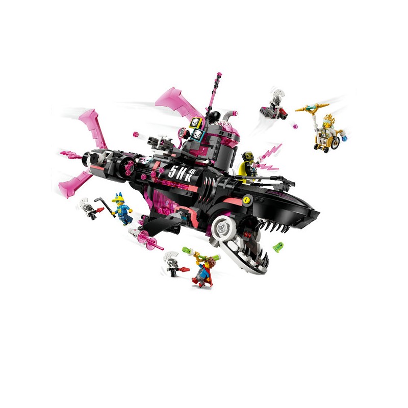 LEGO® DreamZzz 71500 - Submarino-Tiburón de las Pesadillas - 2 en 1