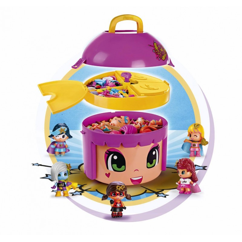 Pinypon, Cubo Mix Is Max edición limitada Superhéroes