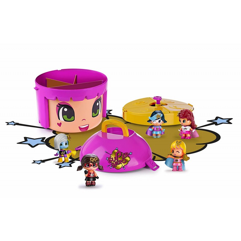 Pinypon, Cubo Mix Is Max edición limitada Superhéroes